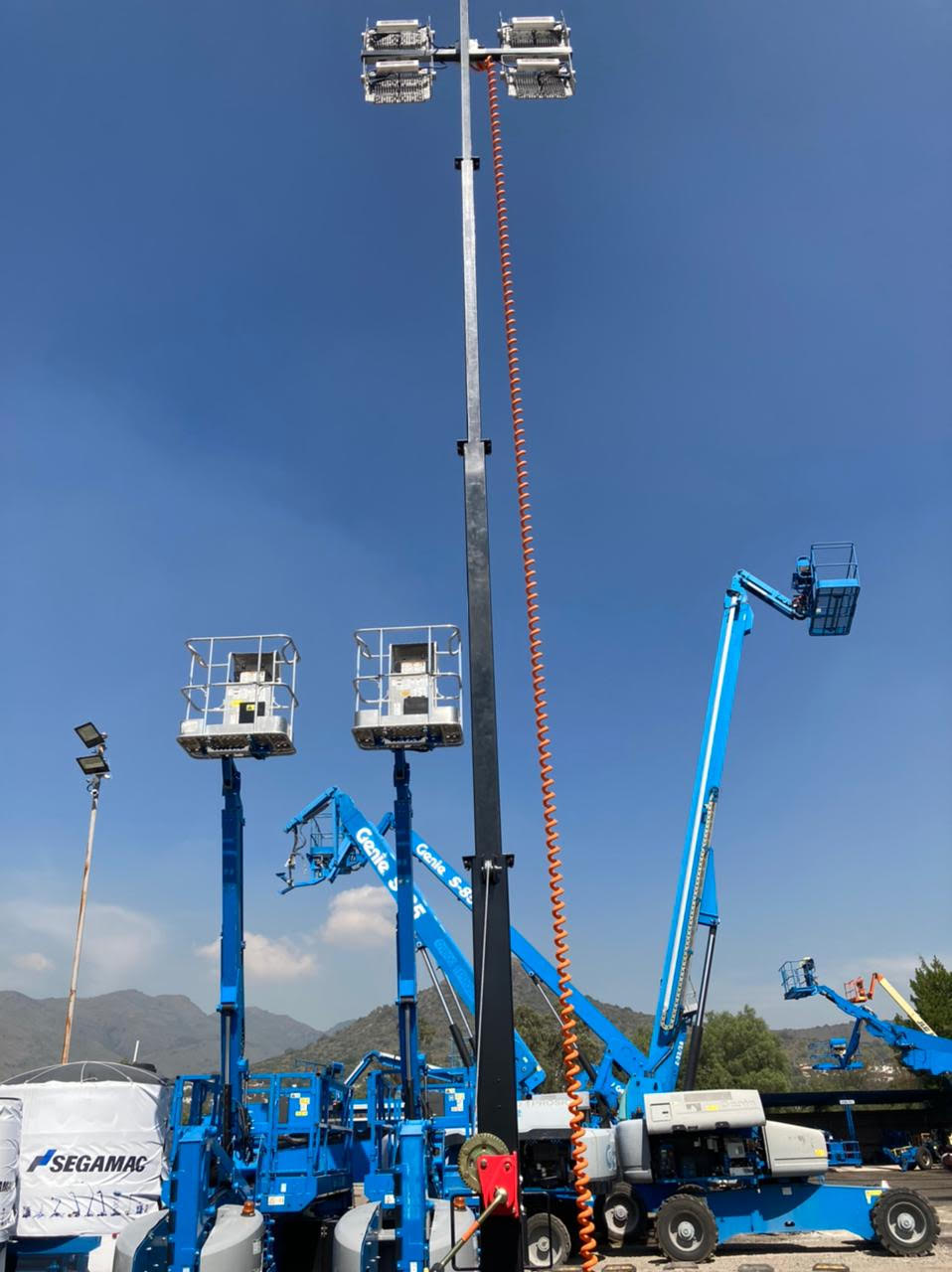 Torres de iluminación - Rental Services